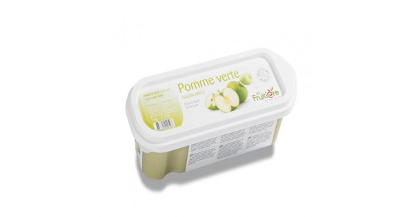 Green Apple Puree - 1kg Frozen